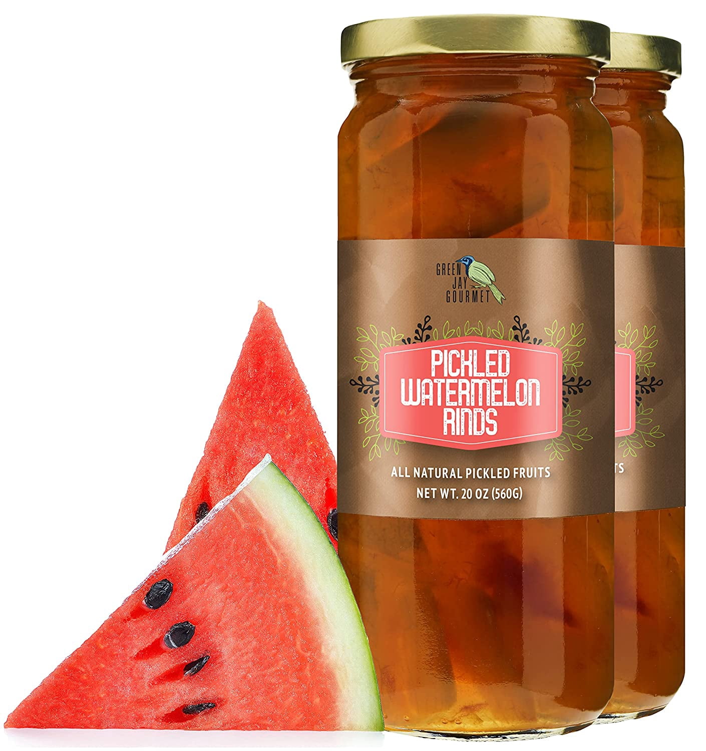 Pickled Watermelon Rinds in a Jar - Fresh Hand Jarred Fruit for Cooking ...