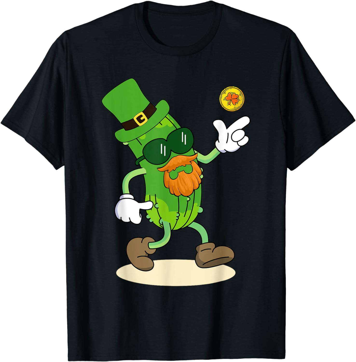 Pickles Irish St Patricks Day Funny Pickle Lover Cucumber T-Shirt ...
