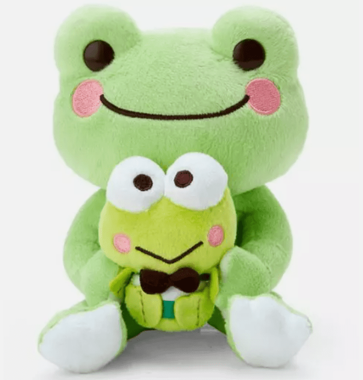 Pickles the frog Kero Kero Keroppi Vintage Plush Doll Sanrio Japan 2024 ...