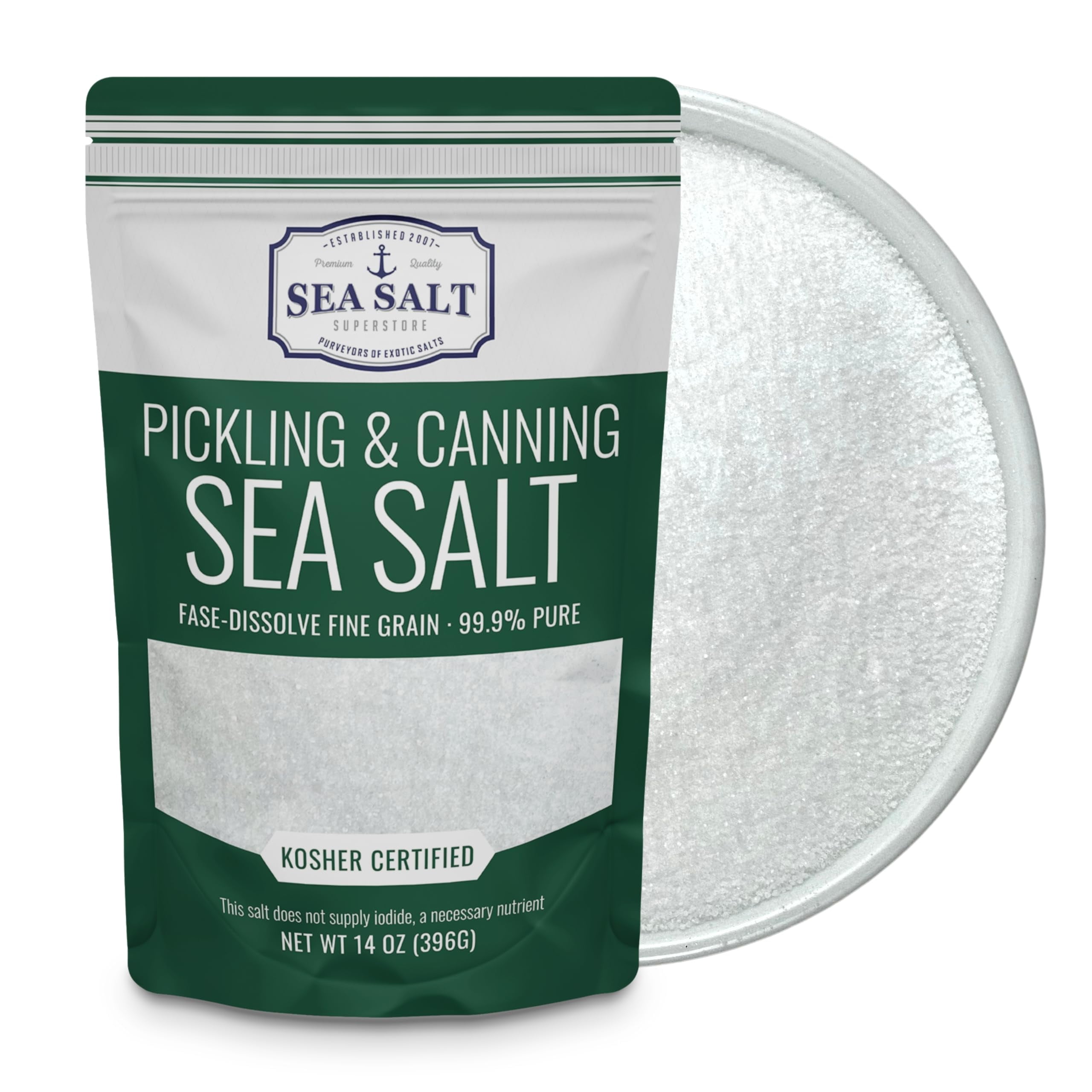 Pickling & Canning Salt, Pickling Salt & Curing Salt for Natural ...