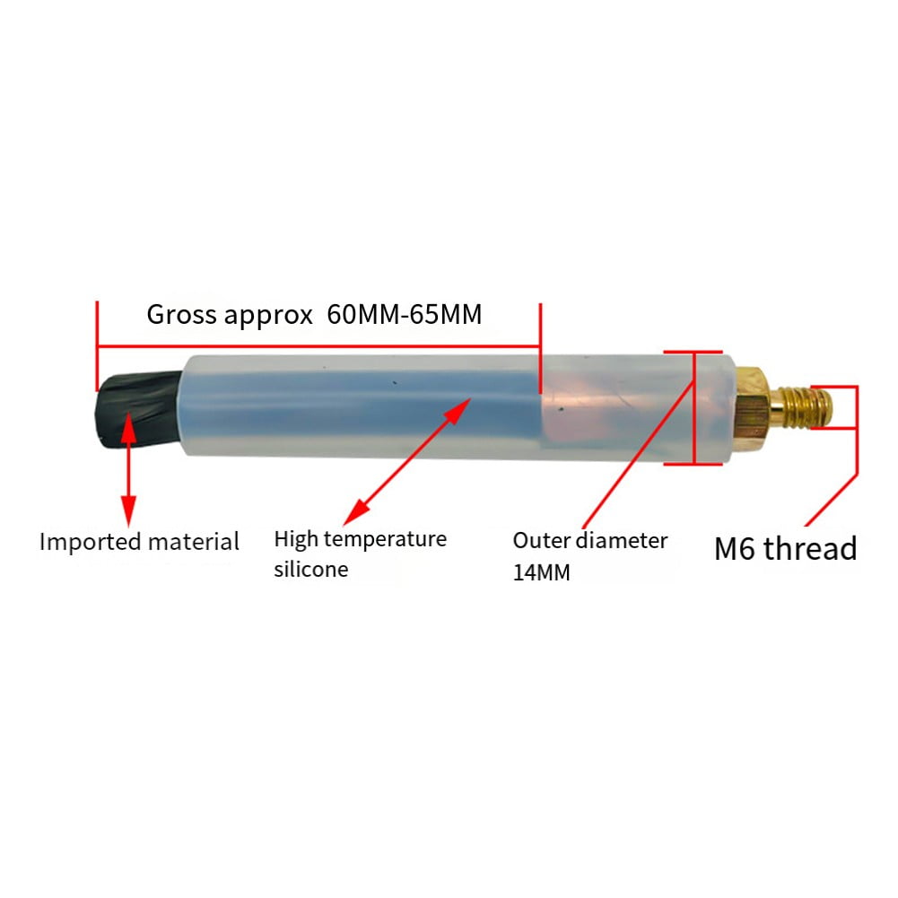 Pickling TIG WIG MIG MAG Brush M6 8 10 Cover Cleaning Tool Weld Cleaner ...