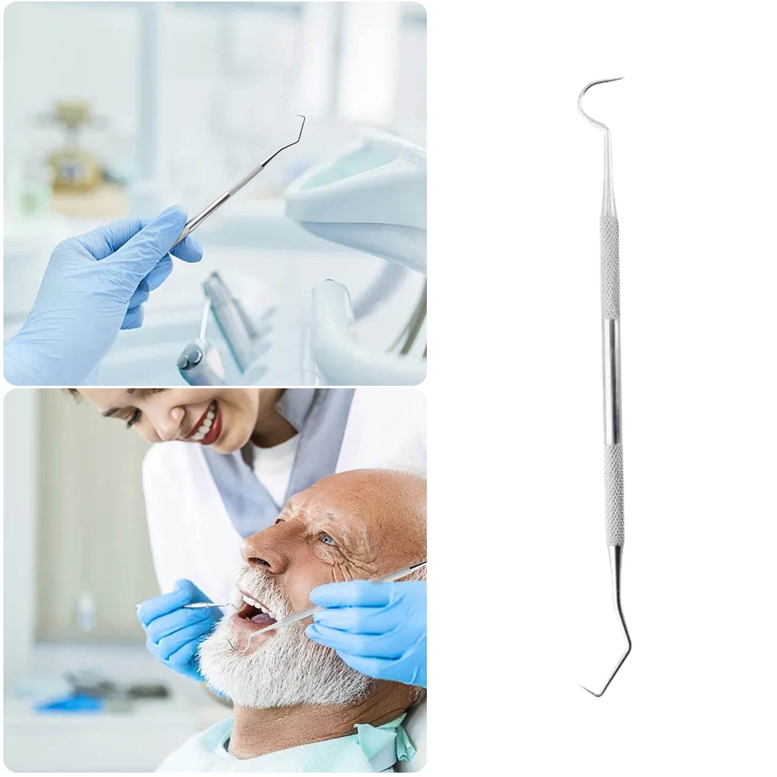 & Picks Stainless Steel Tool Stripper Probe for Hygiene and Endoscopic ...