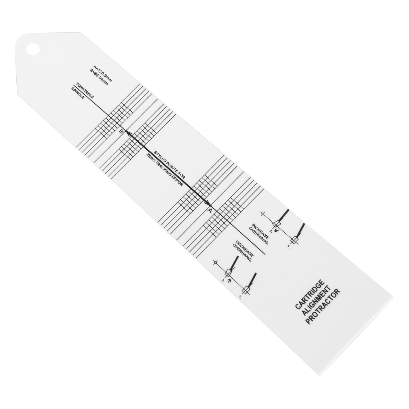 Pickup Calibration Distance Gauges Protractors Record for Vinyls ...