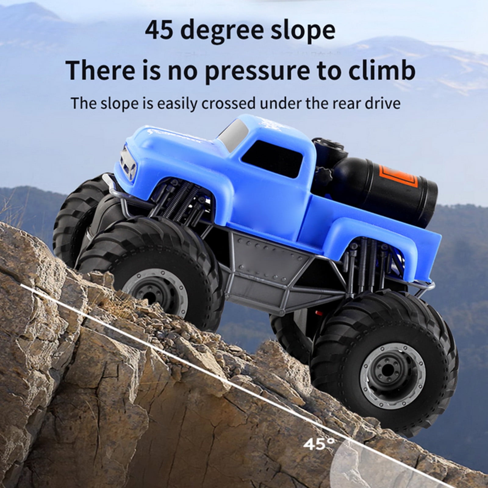 Pickup SUV Spray Remote Control Car - High Performance, Realistic Design, and with Spray ...