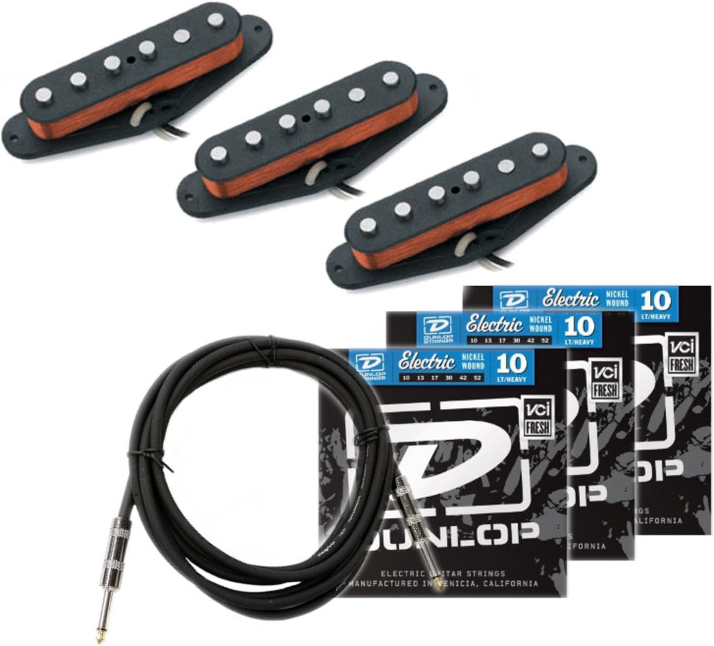 Pickup Set (SSL-1) w/ 3 Sets of Strings Cable - Walmart.com