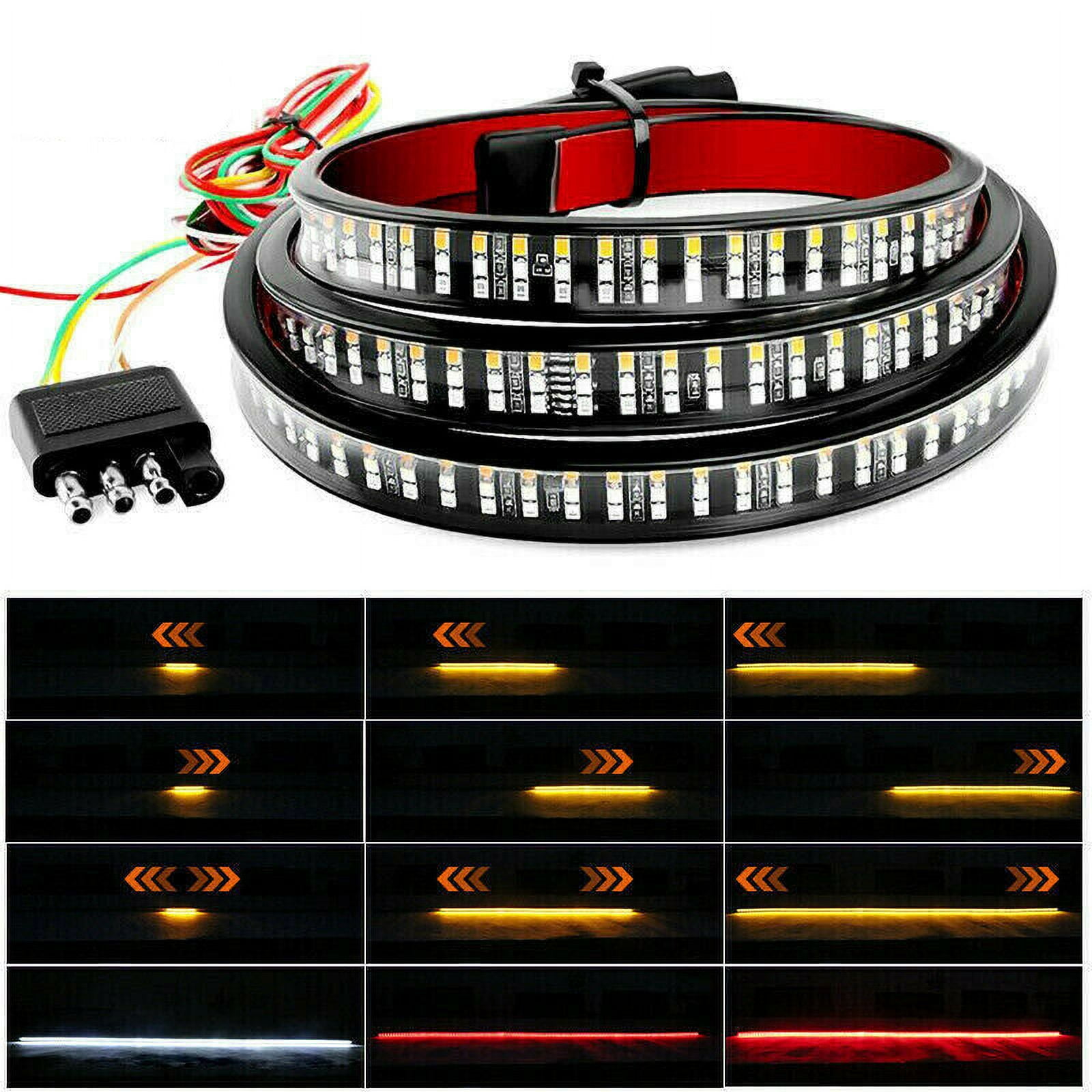 Pickup truck accessories three-color brake light bar modified reversing ...