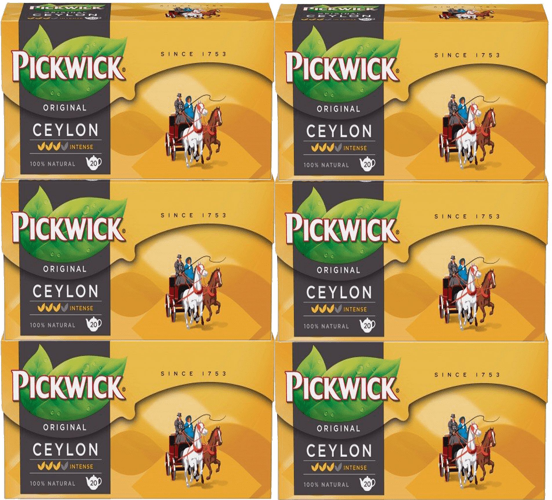 Pickwick, Premium Tea, 100% natural - Walmart.com