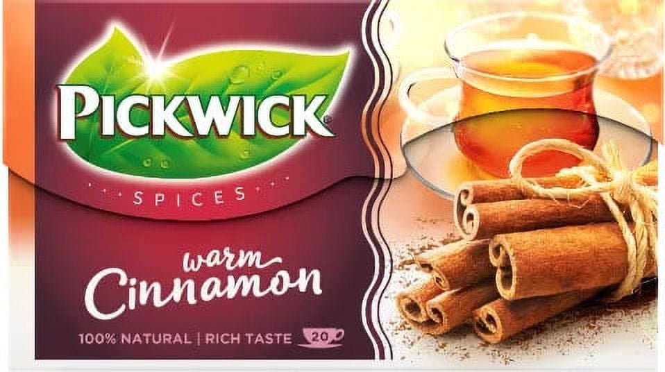 Pickwick Spices Warm Cinnamon Black Tea 20ct - Made with Real Cinnamon ...