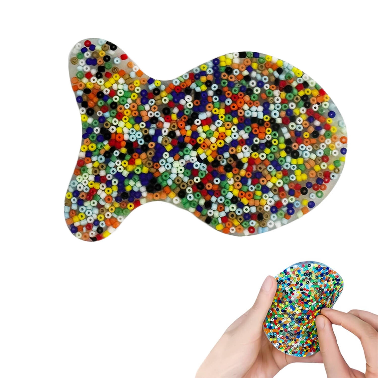 Picky Pad Skin Picking Fidget Toy, Silicone Big Picking Pad Reusable ...