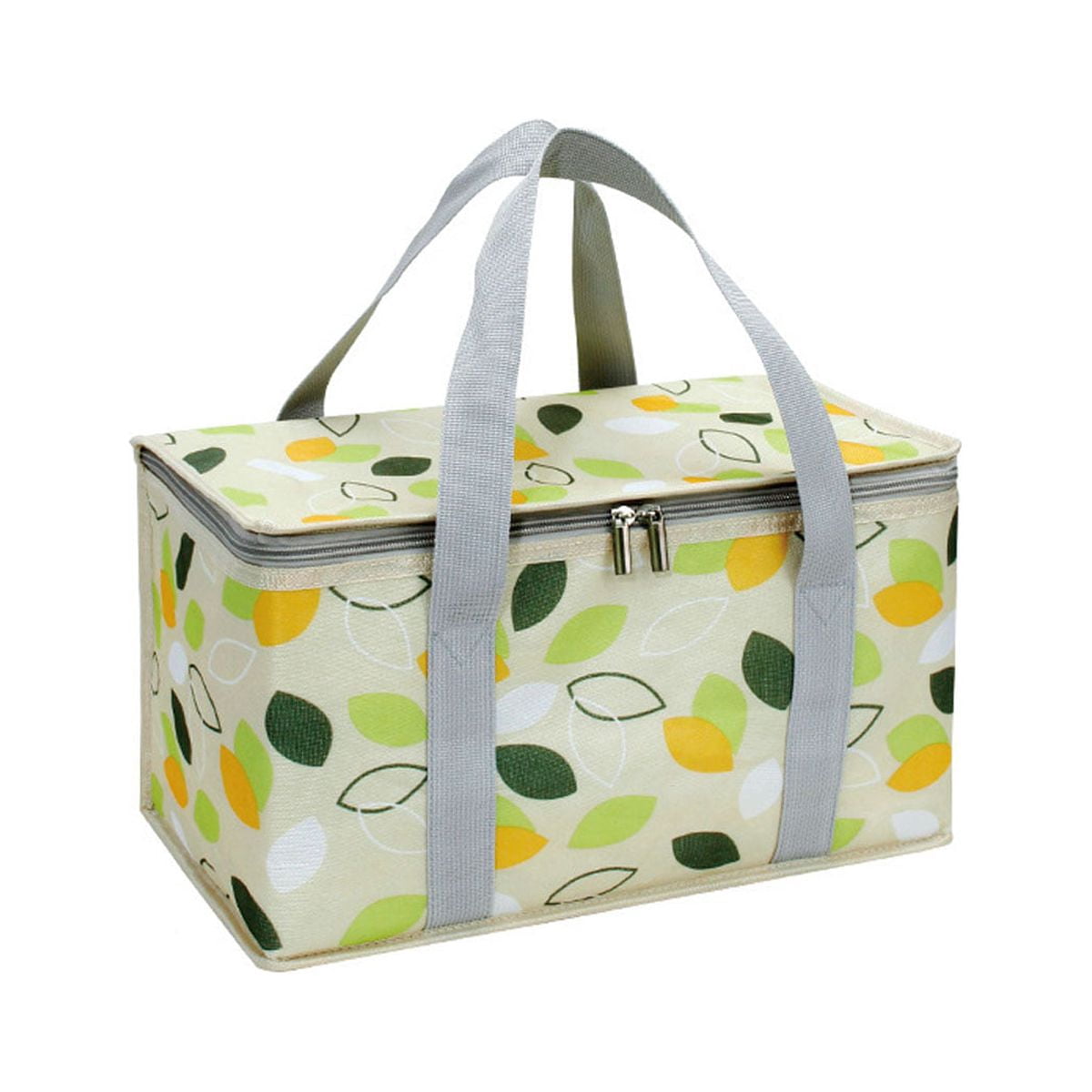 Picnic Bag Reusable, Cooler Bags with Zippered Top -Picnic,Beach,Food ...