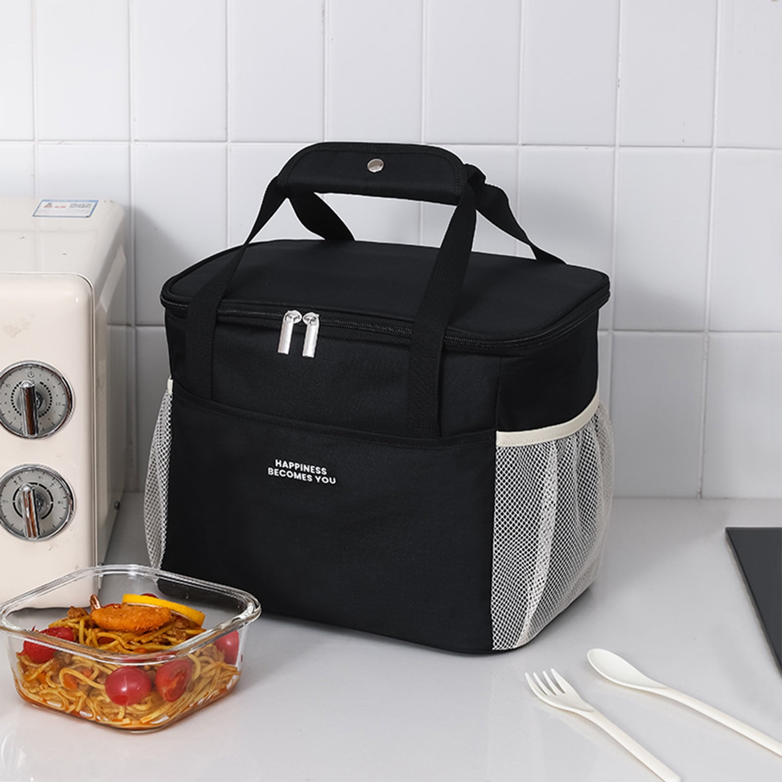 Picnic Bags and Lunch Boxes Bento Pack with Aluminum Foil Insulation ...