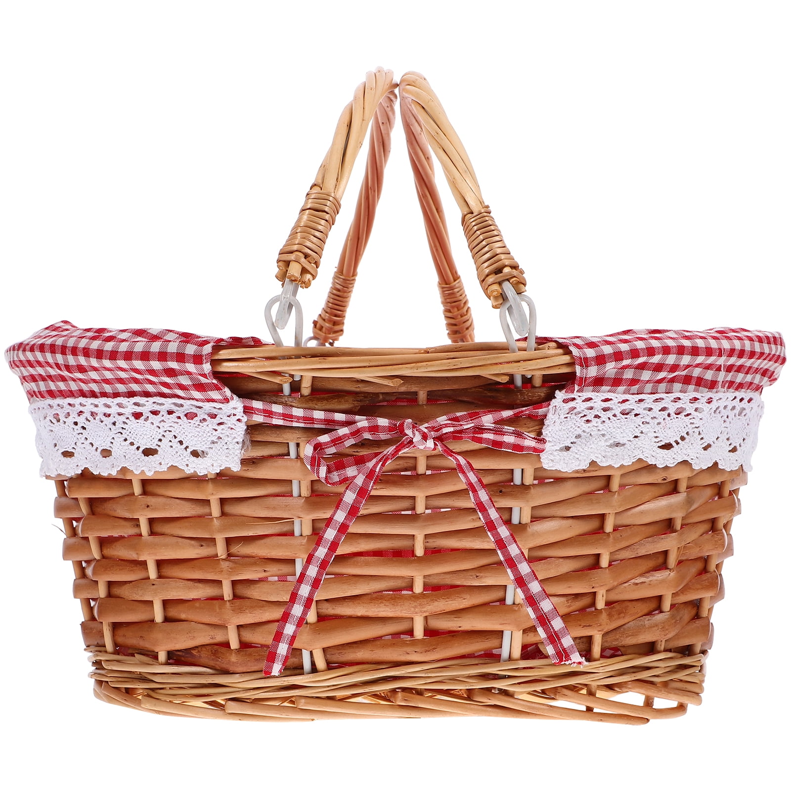 Picnic Basket Decorative Storage Baskets Home Multi-function Picking ...