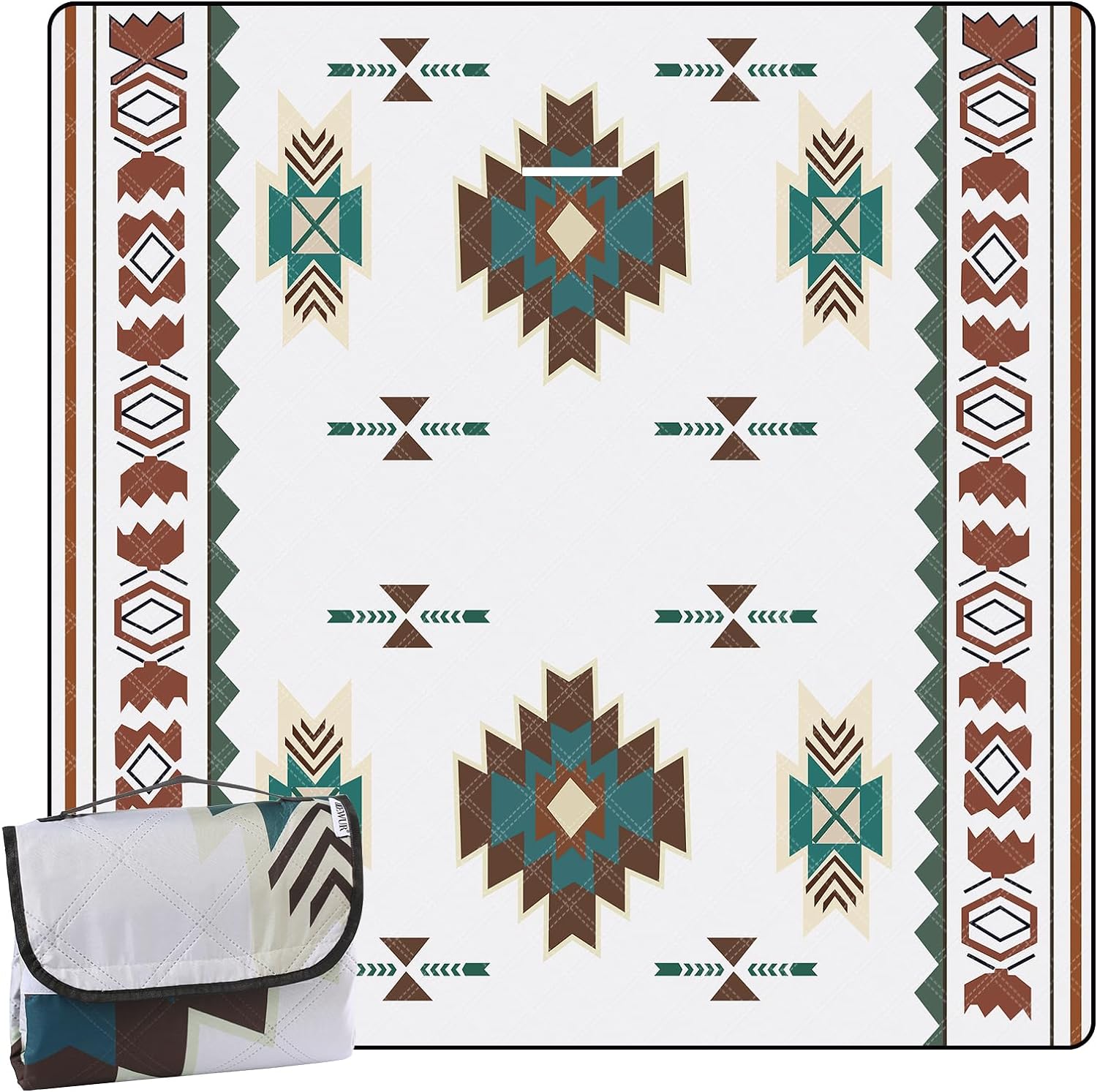 Picnic Blankets 79"x79" Extra Large Outdoor Blanket Beach Blanket ...