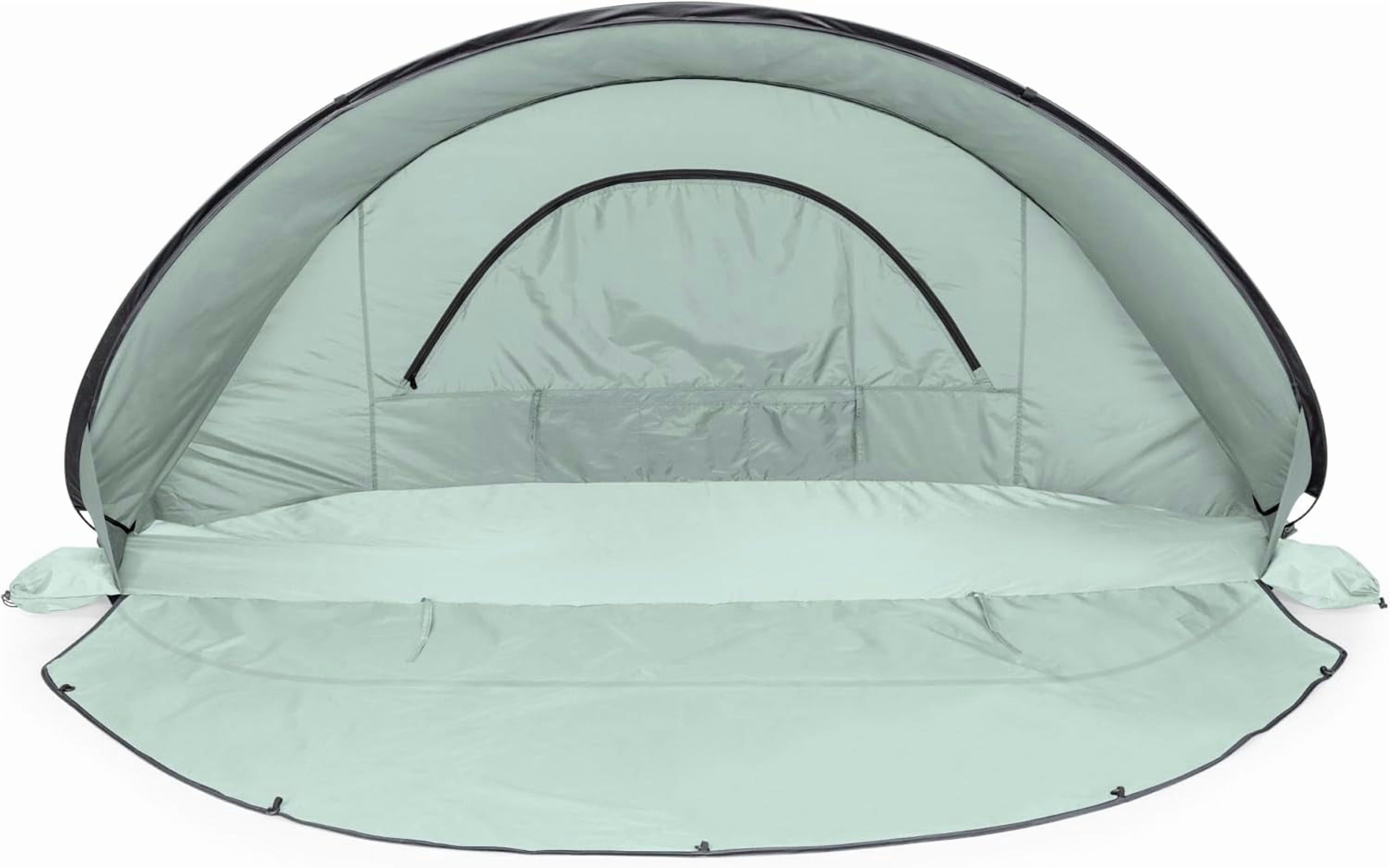 Picnic Manta Portable Beach Tent, Fully-Assembled Pop Up Tent, Beach ...