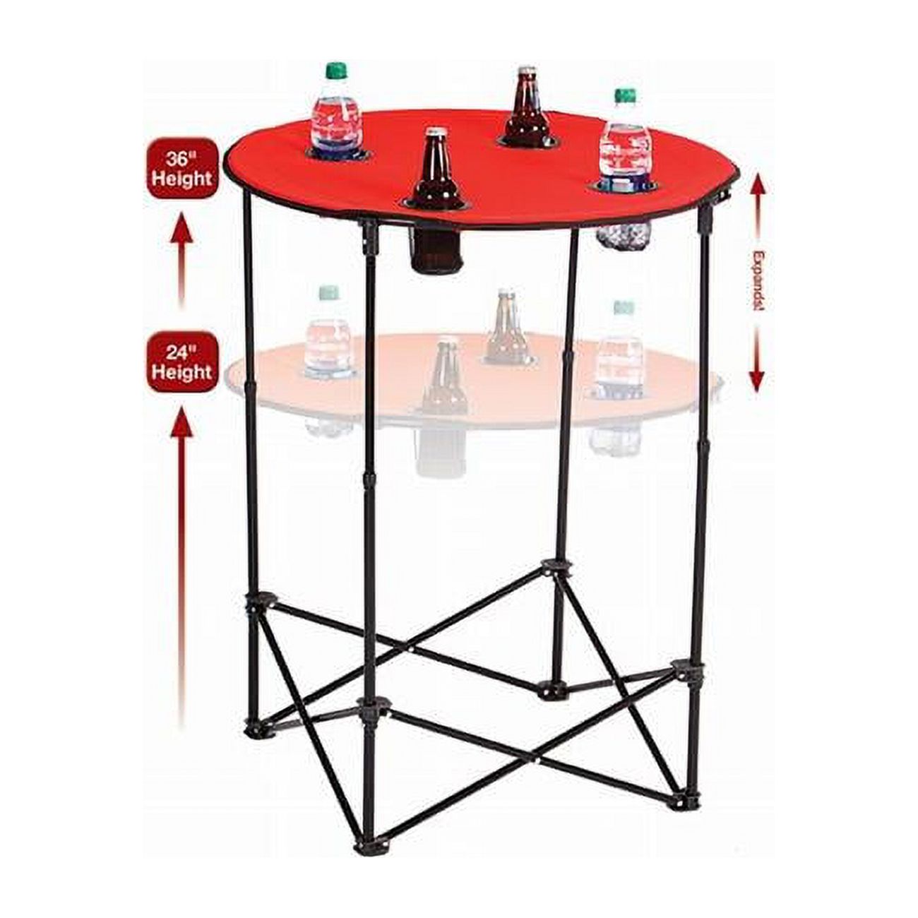 Tailgate Table in Red - Walmart.com