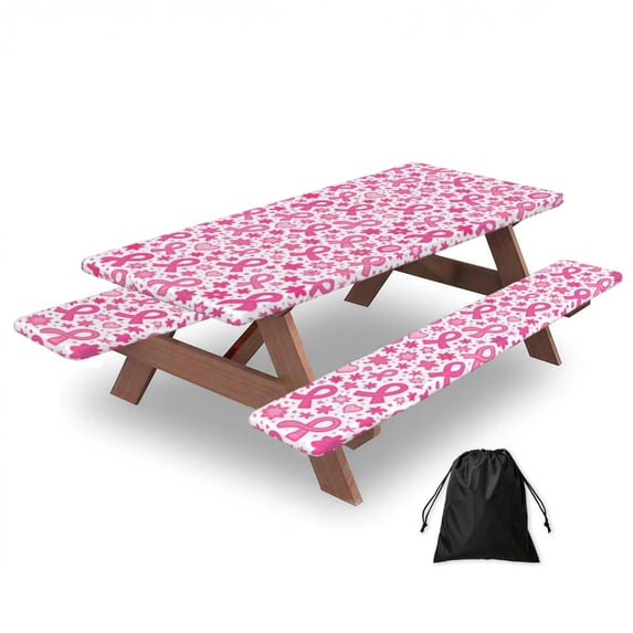 Picnic Table Cover 72in Light Wear Resistant Wrinkle Easy To Carry And ...