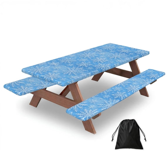 Picnic Table Cover 72in Light Wear Resistant Wrinkle Easy To Carry And ...
