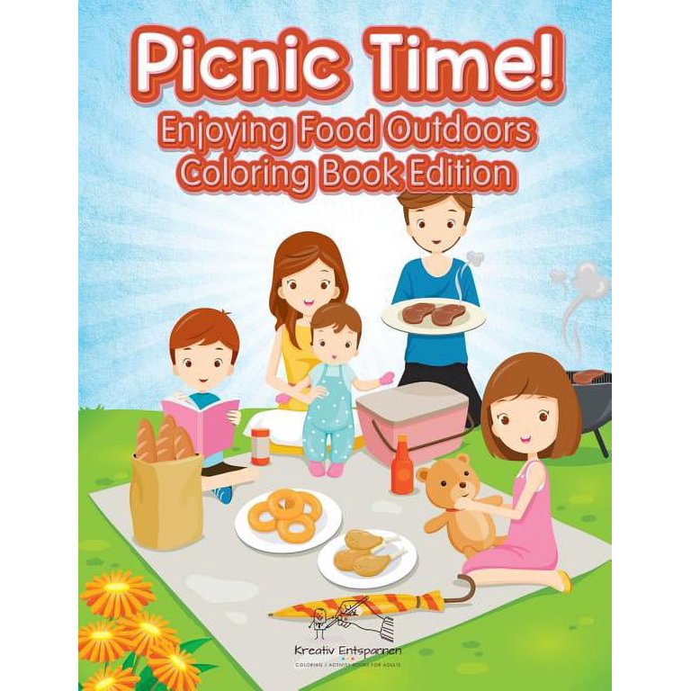 picnic coloring book