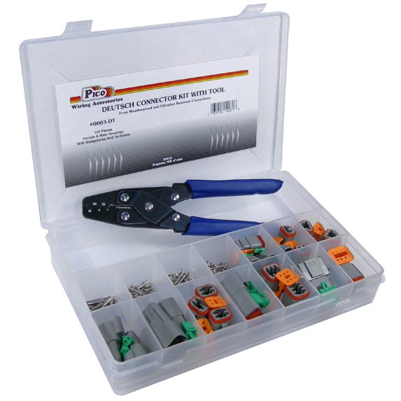 Pico 0003-DT 125 Piece Open Barrel Deutsch Electrical Connector ...