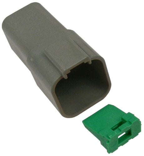 Pico 5996A 6-Way Deutsch / Wedgelock Connector Female Housing and Wedge ...