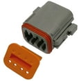 Pico 5999G 8-Way Deutsch / Wedgelock Connector Male Housing and Wedge ...