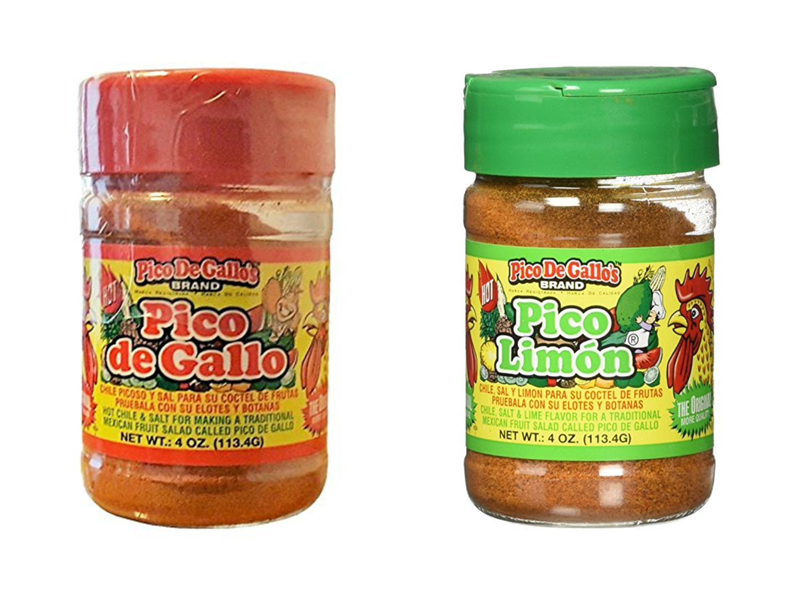 Pico De Gallo's AJH3 Hot Chile and Salt & Pico Limon Seasoning Set ...