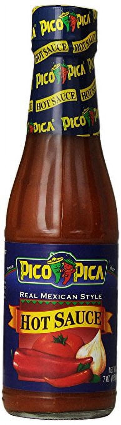 Pico Pica Real Mexican Style Picante Chili Hot Sauce, Spicy Condiment ...