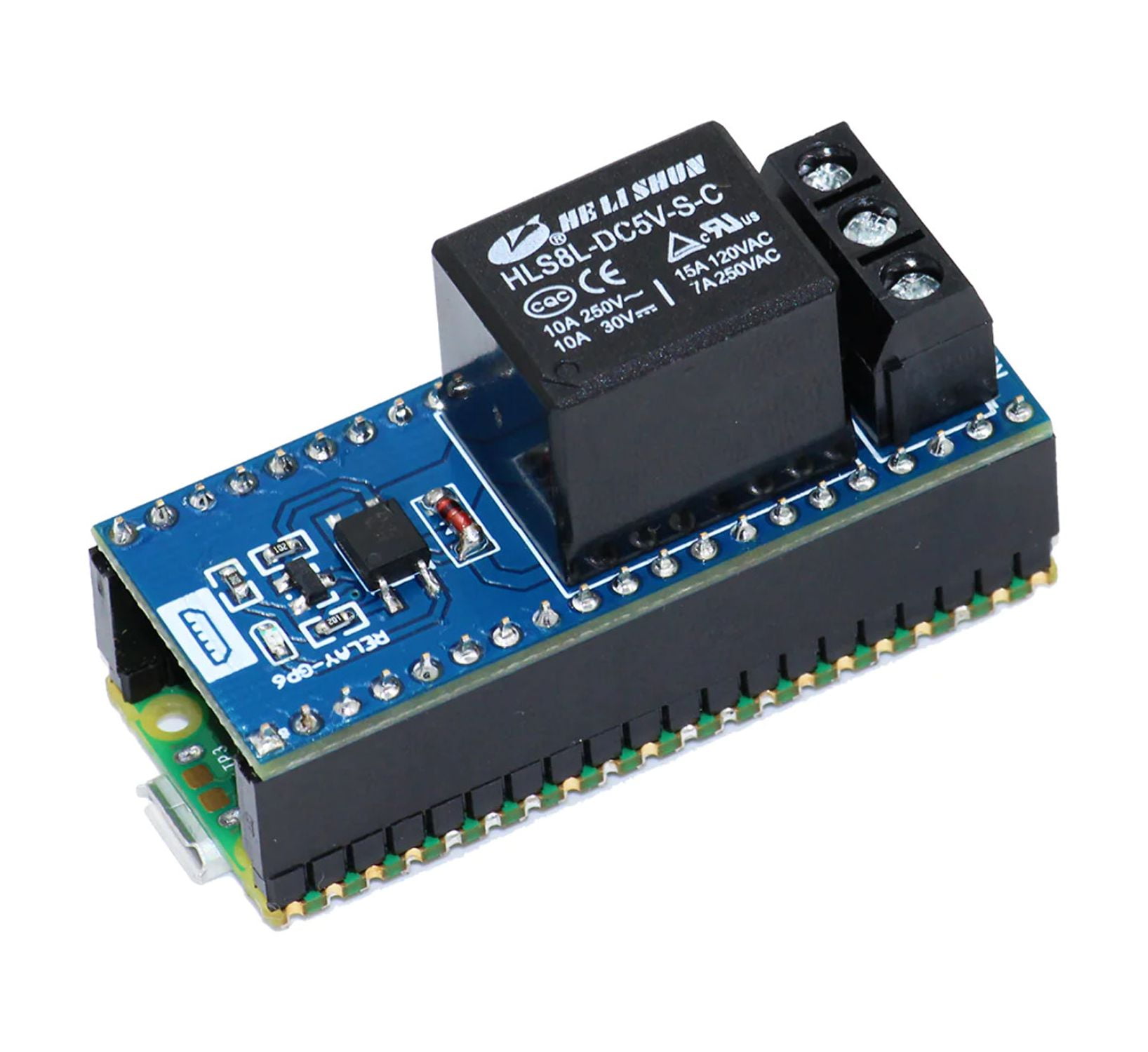Pico Single Channel Relay HAT - Walmart.com Pico Single Channel Relay HAT - Walmart.com