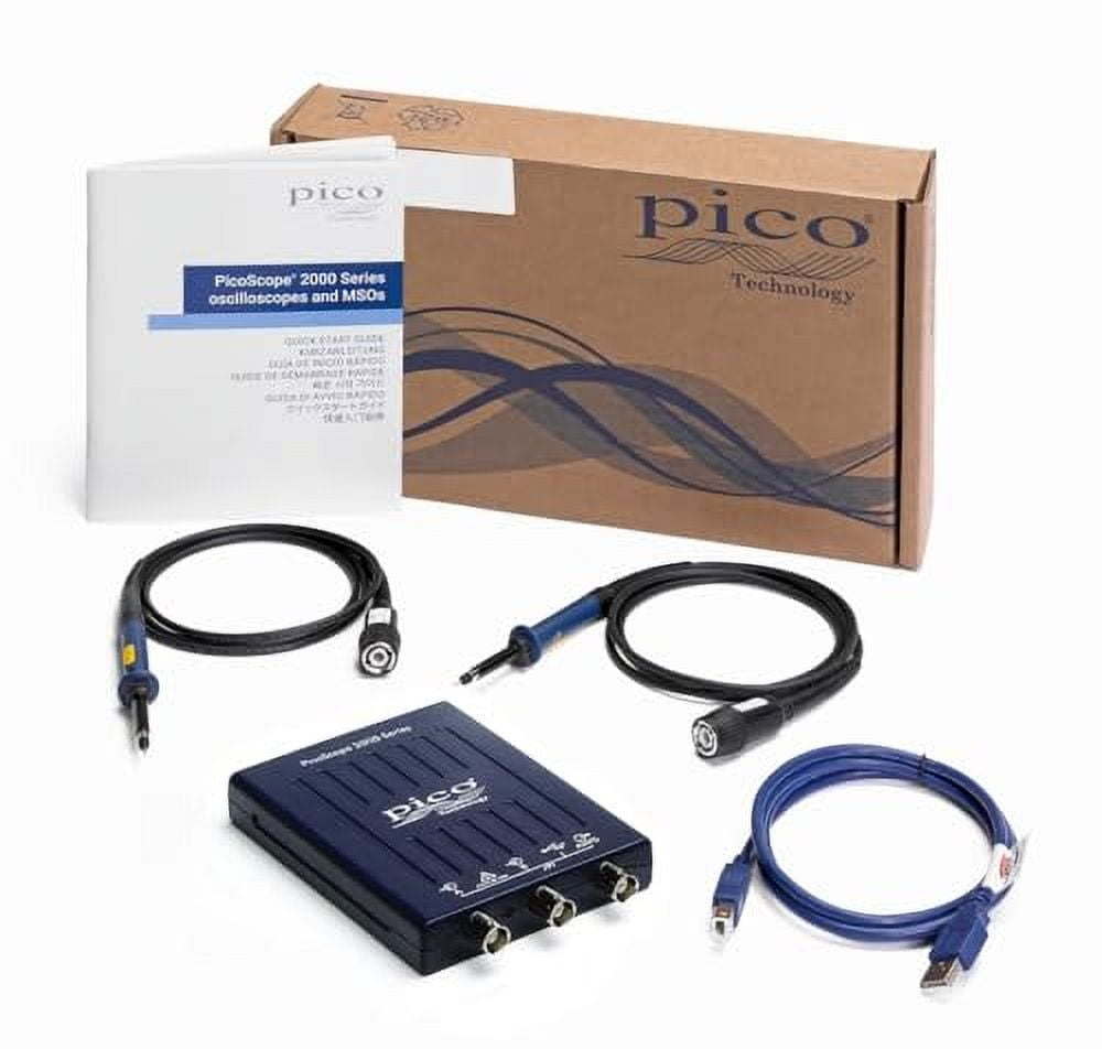 PicoScope 2205A Oscilloscope 2 Channels 25 MHz Bandwidth, 200 MS/s ...