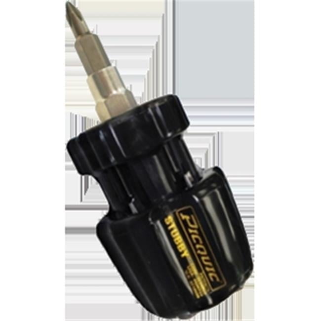 Picquic Stubby Multi-bit Screwdriver Colors Vary - Walmart.com