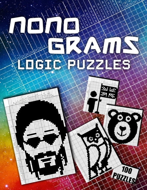 Picross Nonograms Puzzle Book - Hanjie Pixel Logic: 100 Challenging ...