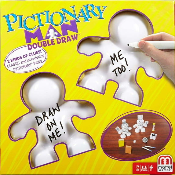 Pictionary Man Double Draw Game - Walmart.com