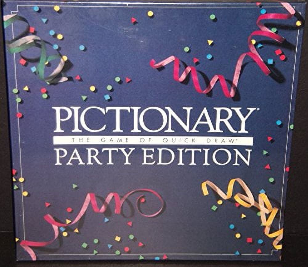 Pictionary Party Edition Child Board Game 3.6 lb - Walmart.com