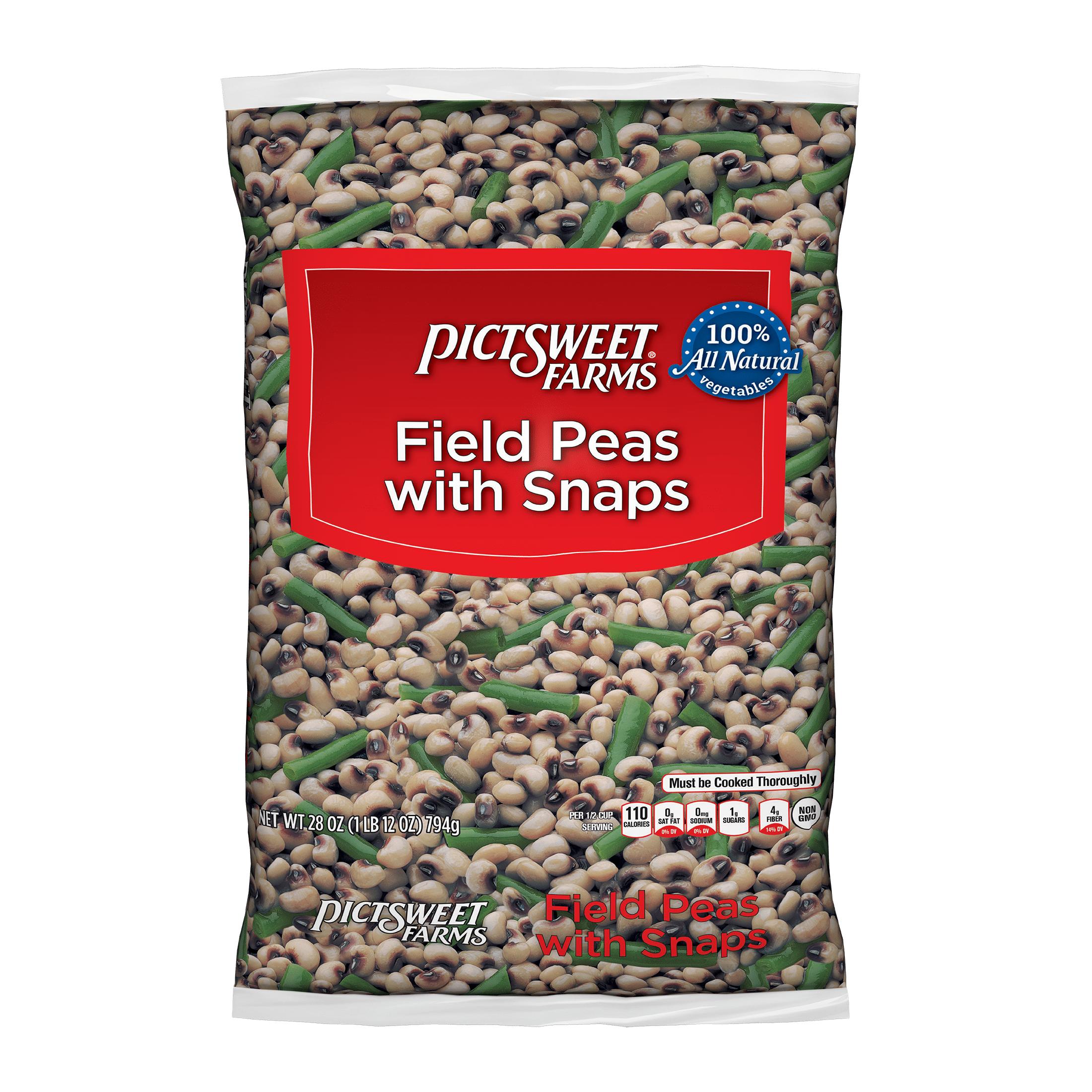 Pictsweet Farms Frozen Field Peas with Snaps, 28 oz - Walmart.com