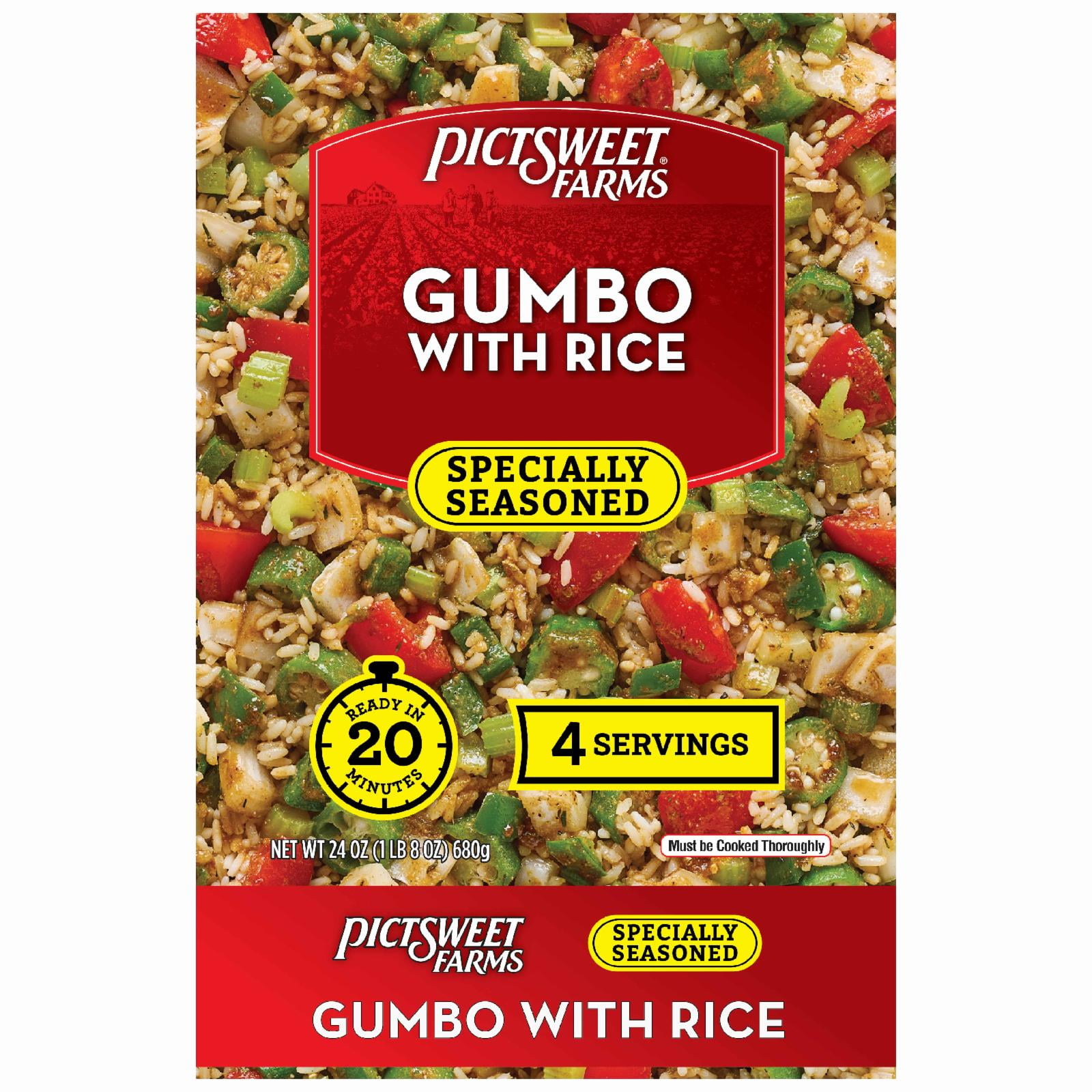 Pictsweet Farms Gumbo with Rice, Frozen, 24 oz - Walmart.com