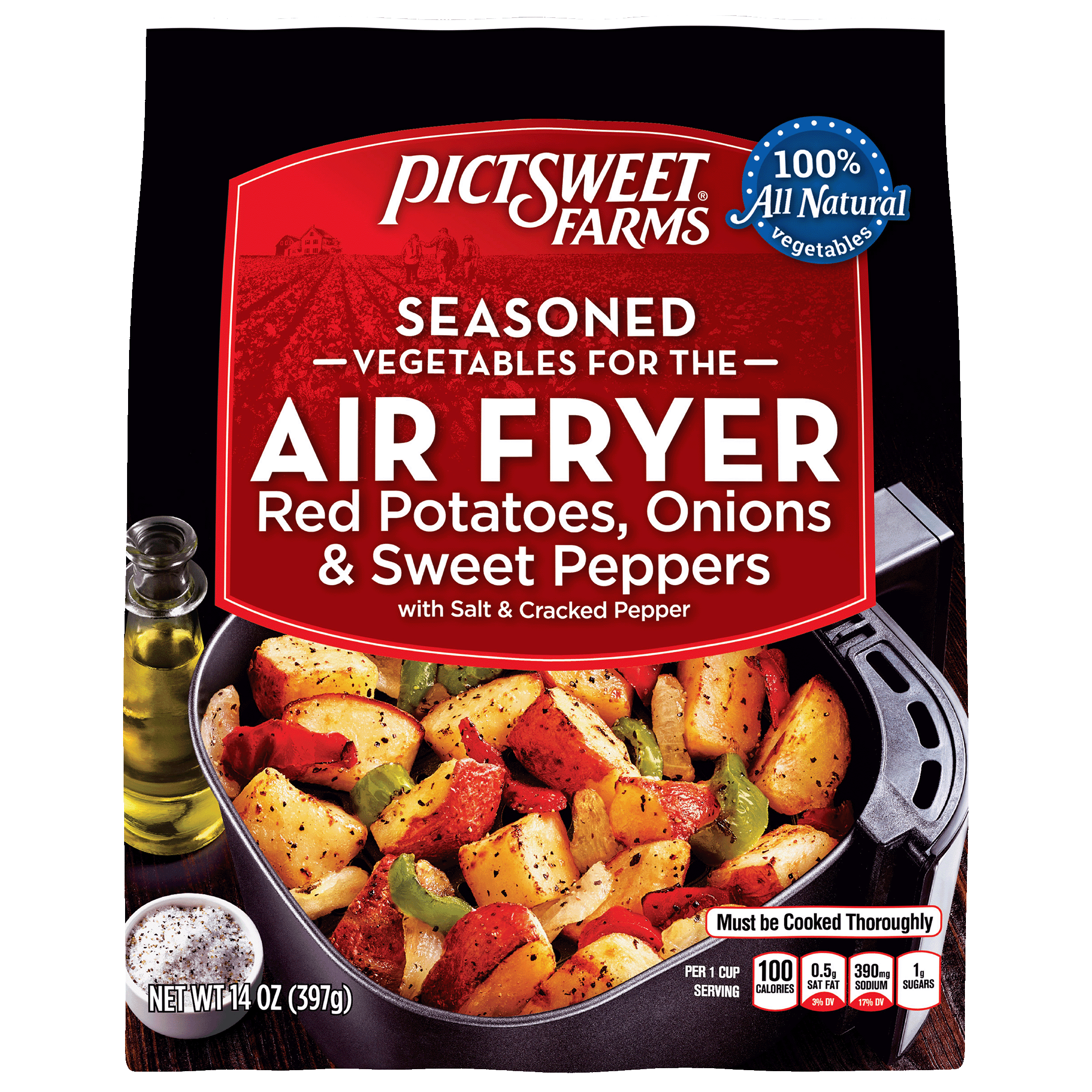 Pictsweet Farms Frozen Seasoned Vegetables for the Air Fryer Red ...