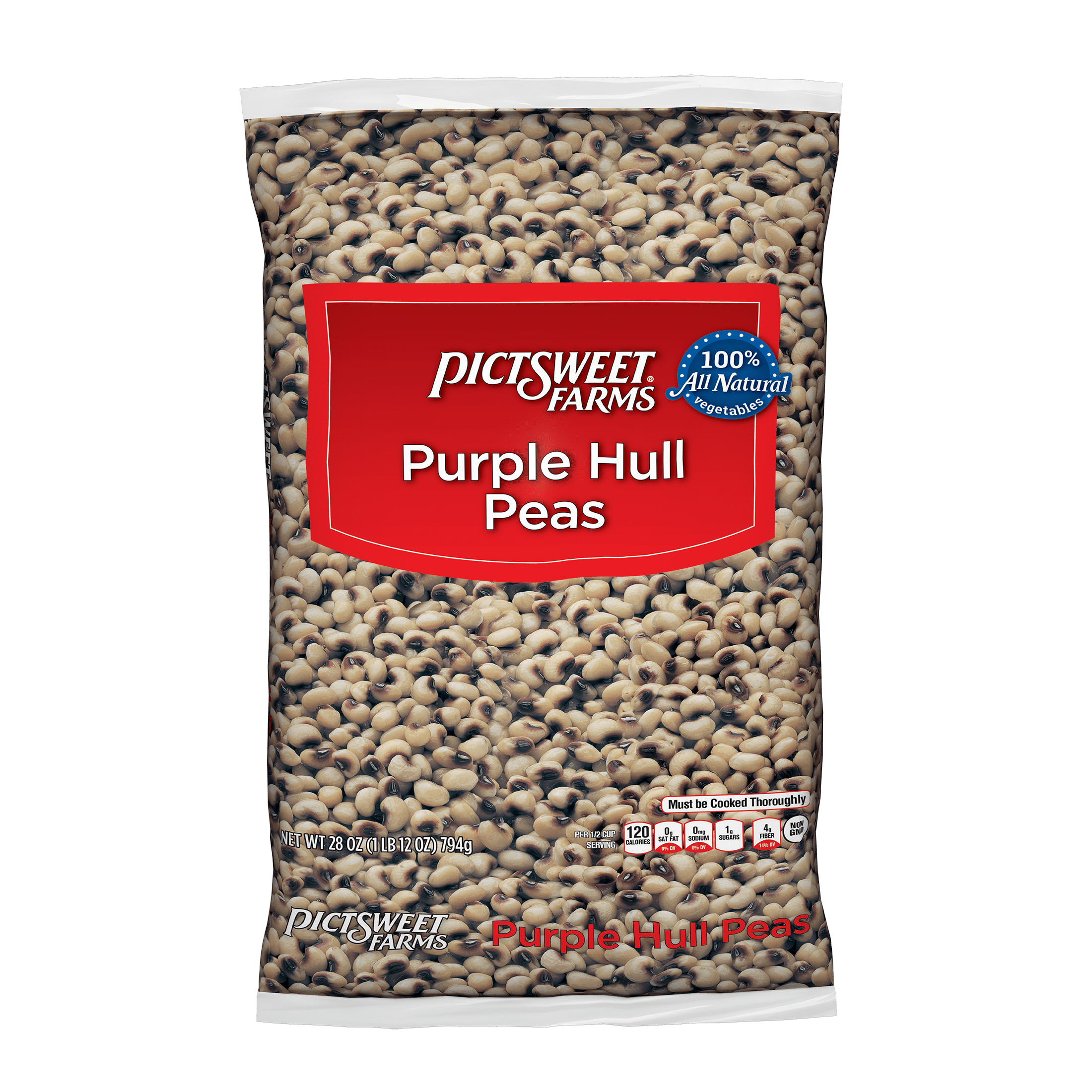 Pictsweet Farms Frozen Purple Hull Peas, 28 oz - Walmart.com
