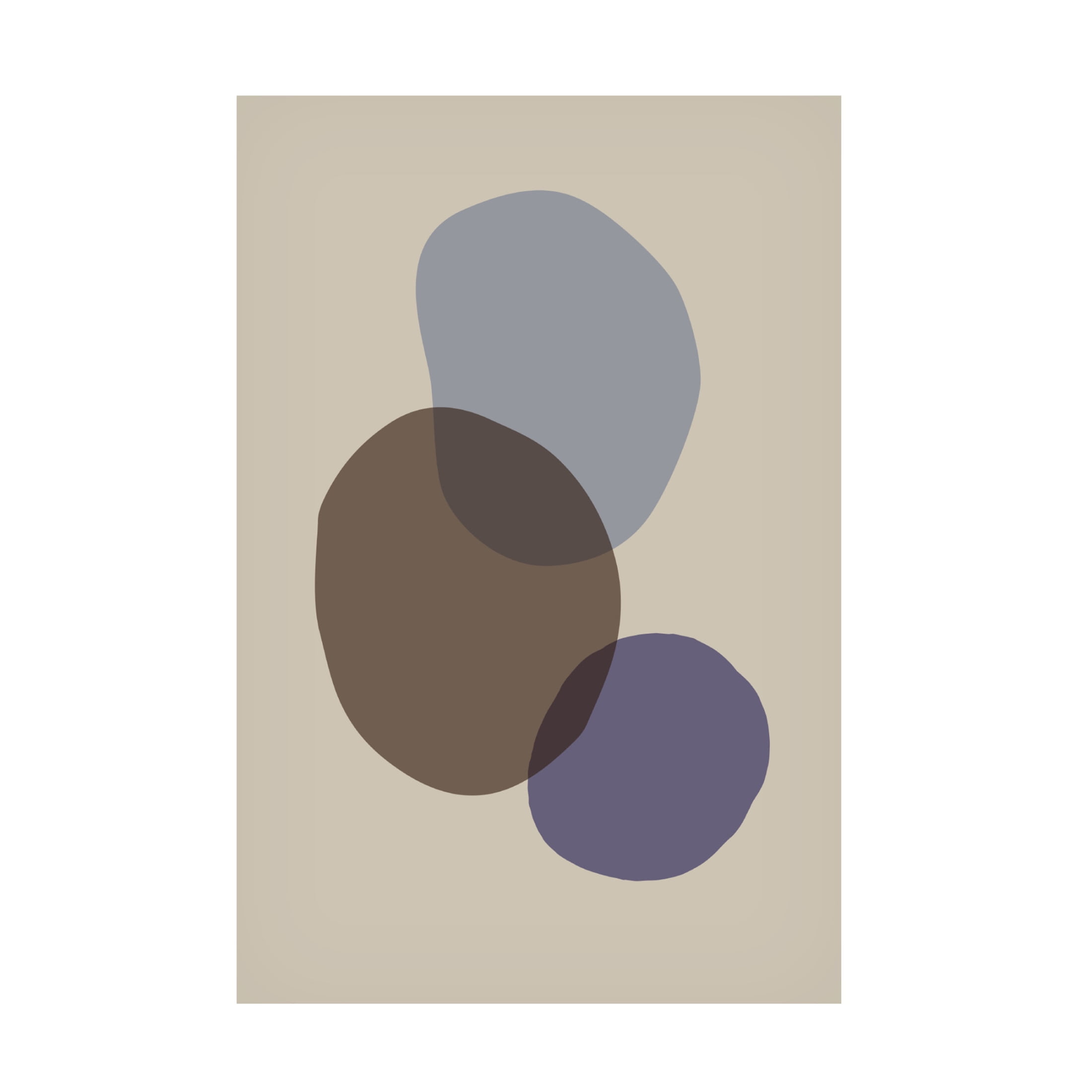 Trademark Fine Art Organic Shapes Canvas Art - 30 x 47 Inches - Walmart.com