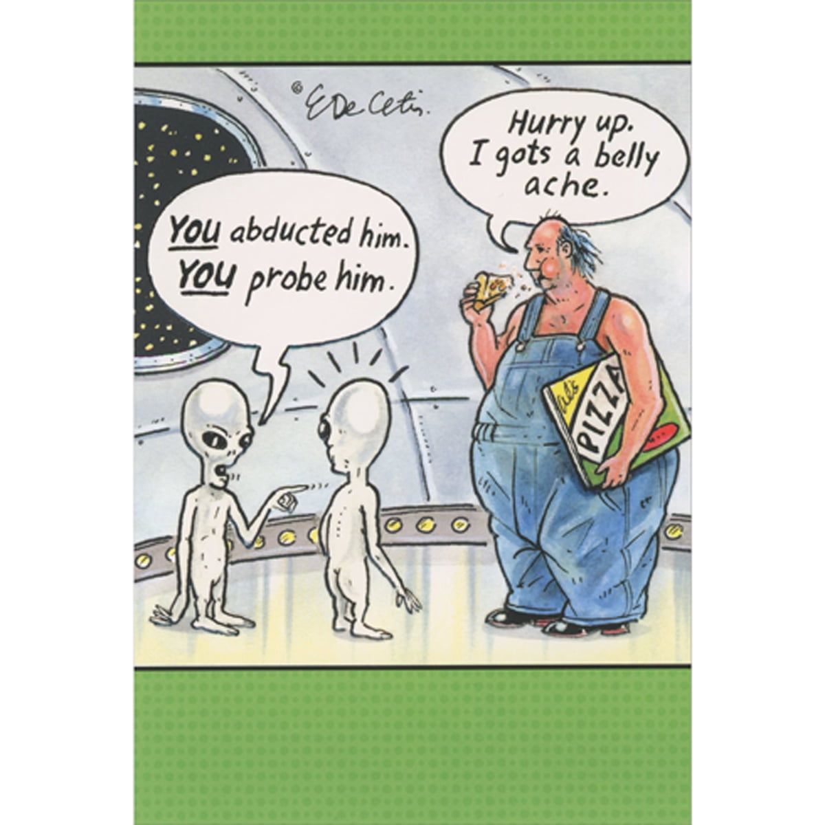 Pictura Aliens Arguing Over Who Should Probe Abducted Hillbilly Funny ...