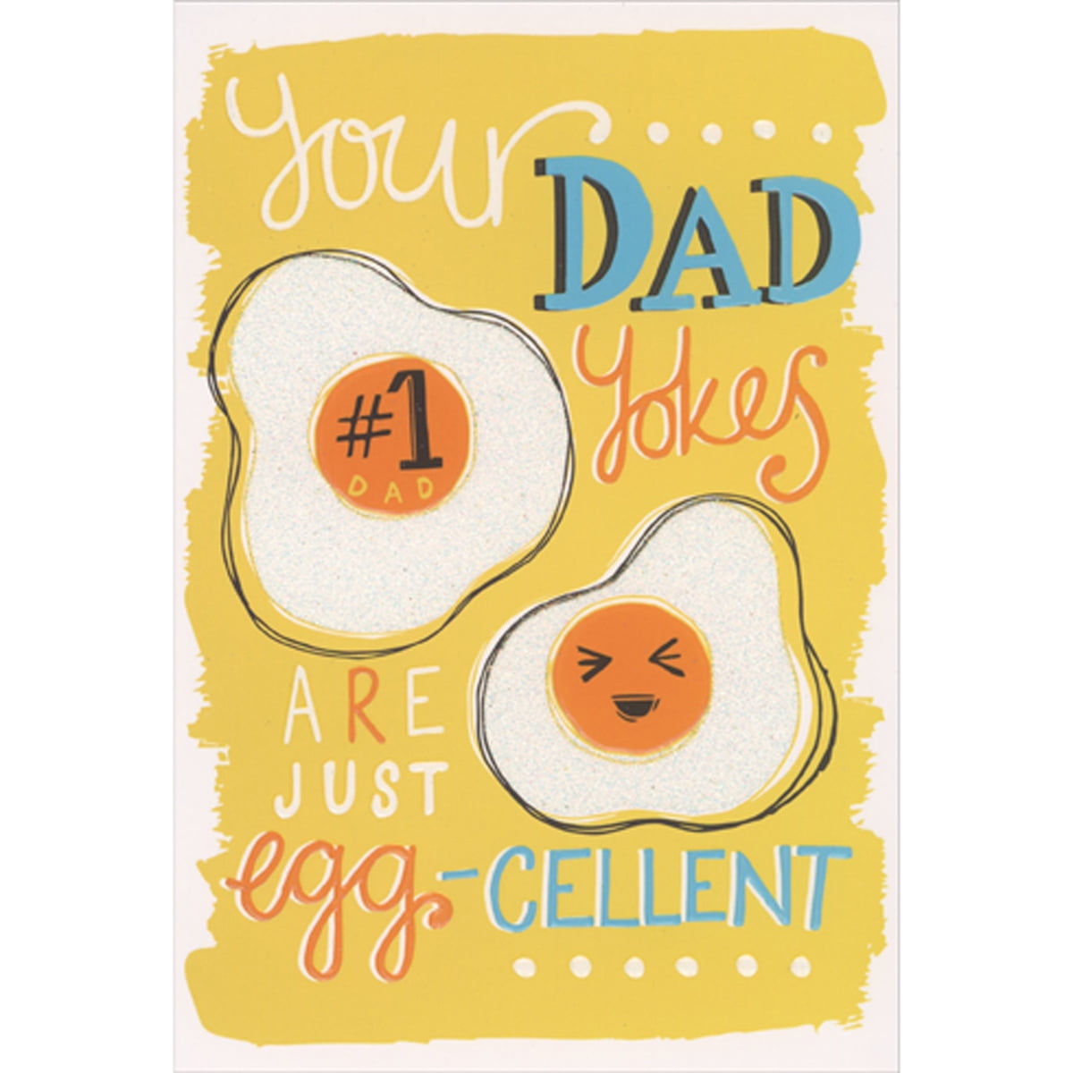 Pictura Dad Yokes are Egg-cellent: Two Sparkling Eggs Father's Day Card ...