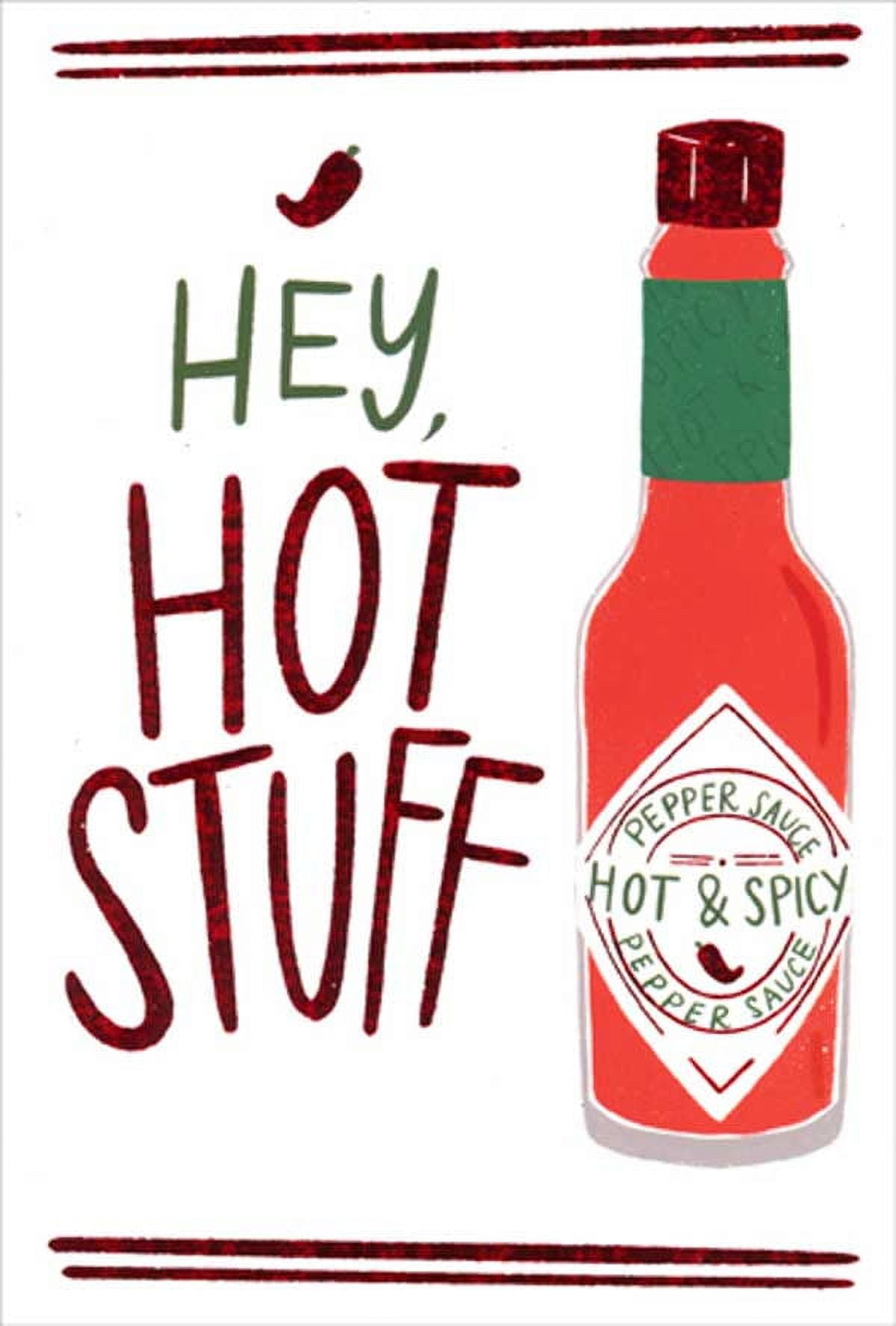 Pictura Hey Hot Stuff Valentine's Day Card for Husband, Romantic Pepper ...