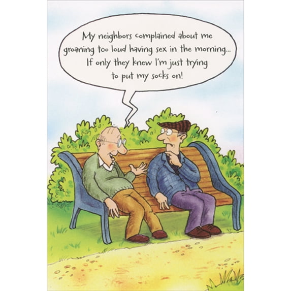 Pictura Neighbors Complained About Me Groaning: Old Men Talking on ...