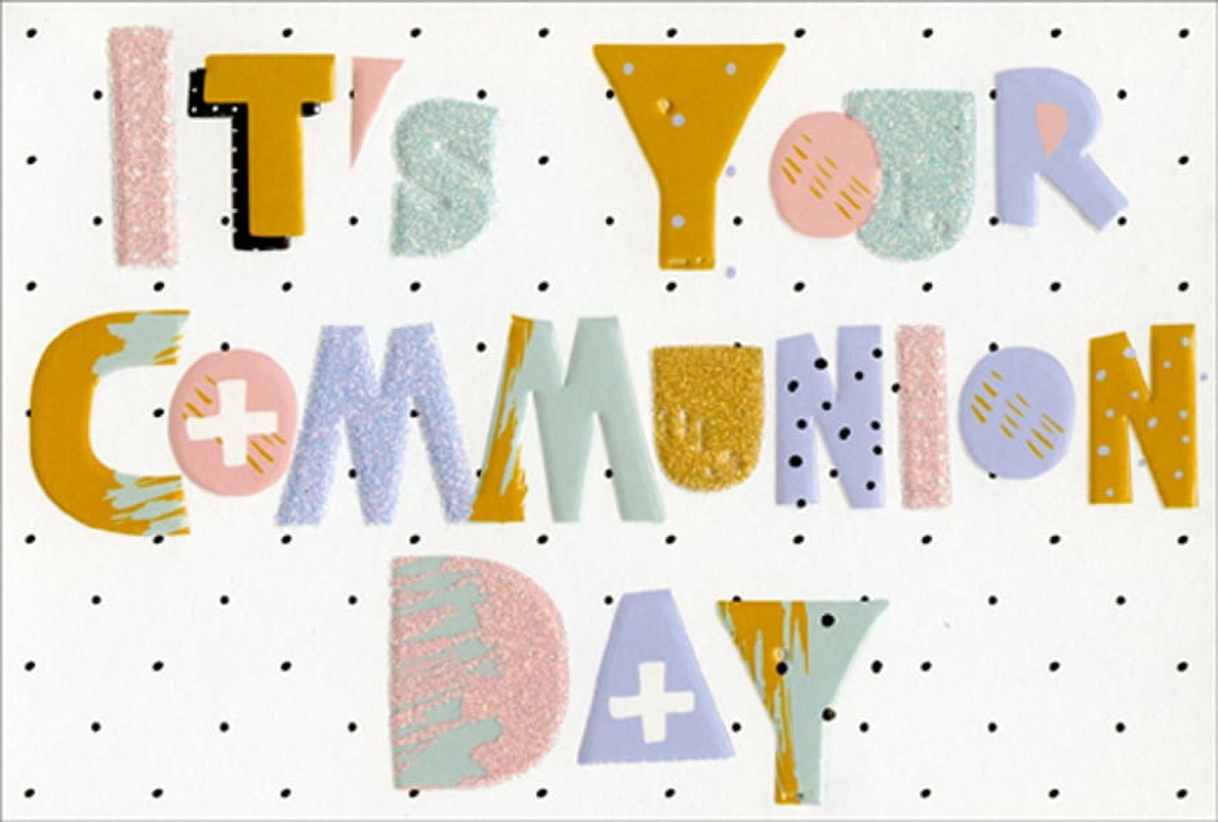 Pictura Shimmering It's Your Communion Day First / 1st Communion ...