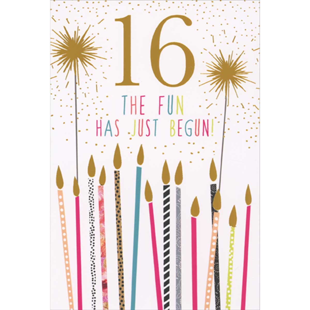 Pictura The Fun Has Just Begun: Tall, Narrow Candles and Sparklers ...