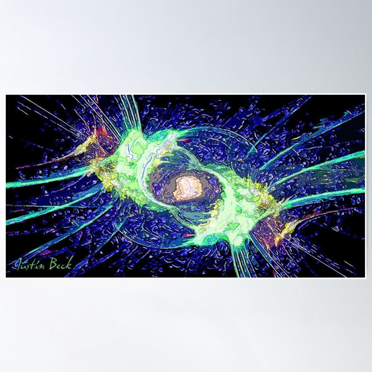 Picture 201502 Justin Beck Epiphany Poster Wall Art, Modern Wall Decor ...