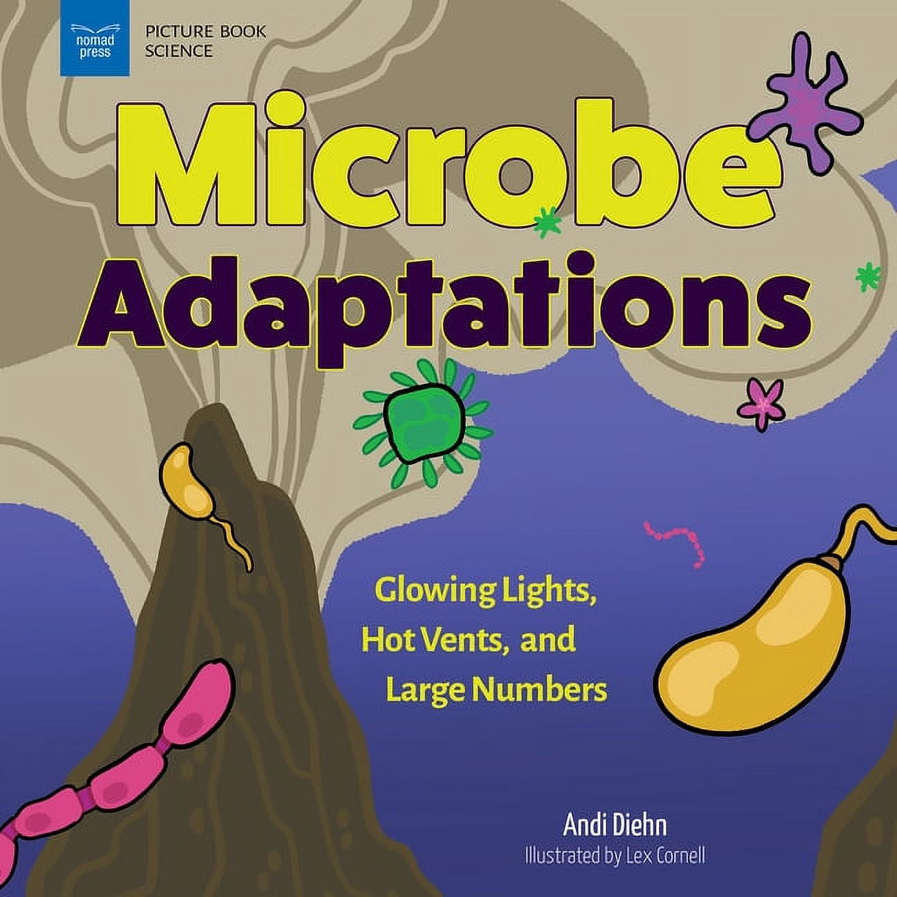 Picture Book Science Microbe Adaptations: Glowing Lights, Hot Vents ...