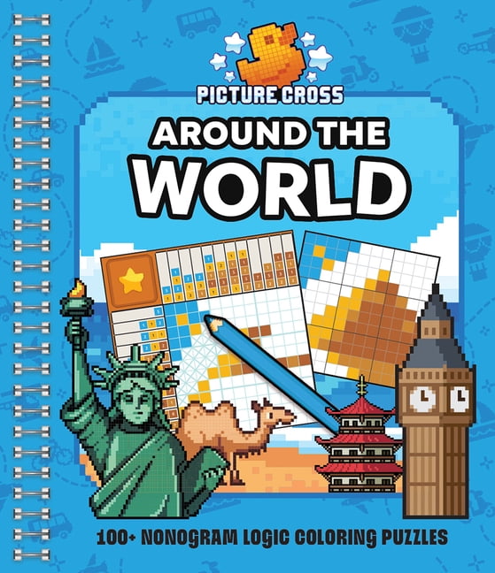 Picture Cross Picture Cross Around the World, (Spiral-Bound) - Walmart.com