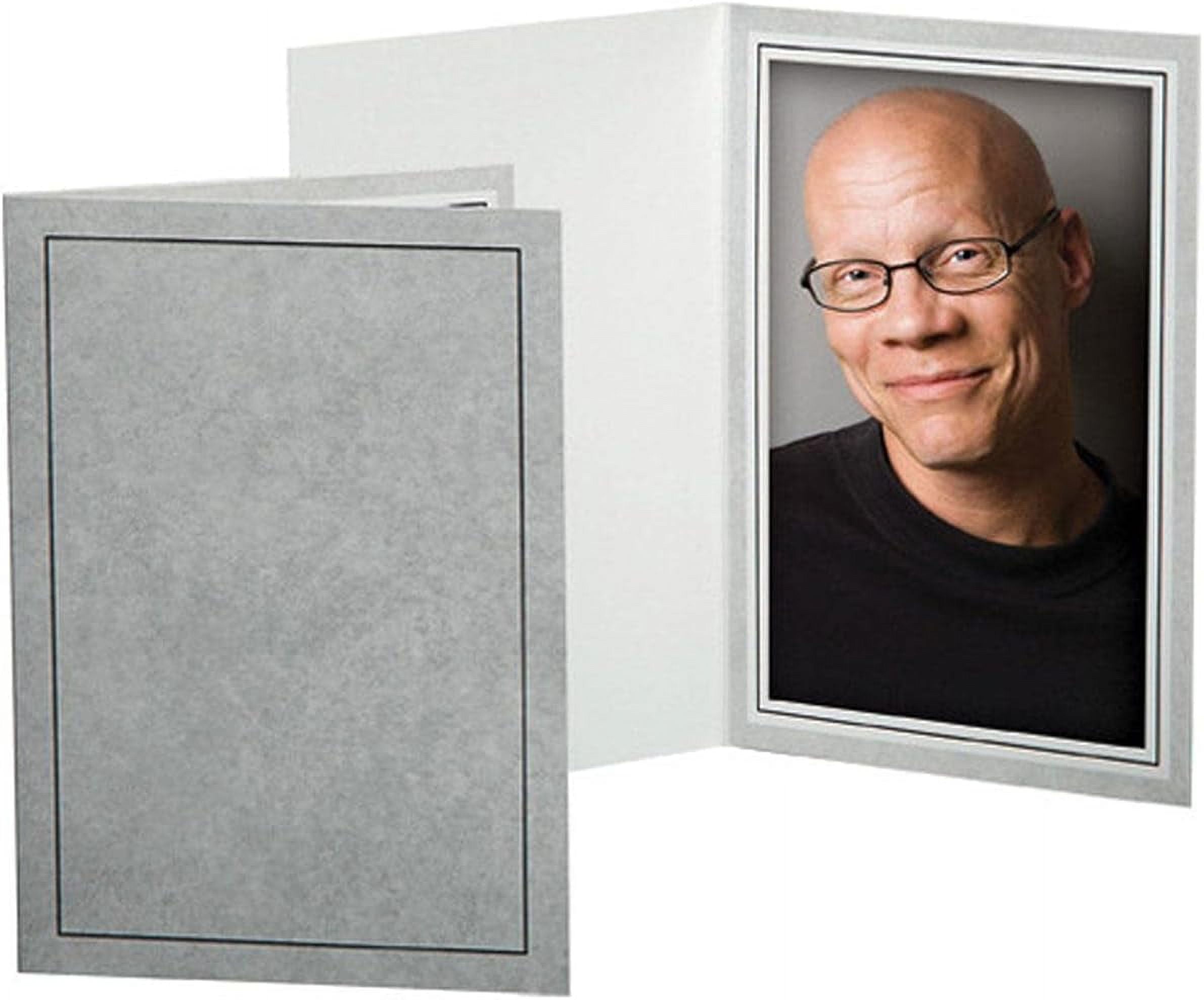 Picture Folder Frame, Gray, for 6x4" Photo, Vertical (25 Pack ...