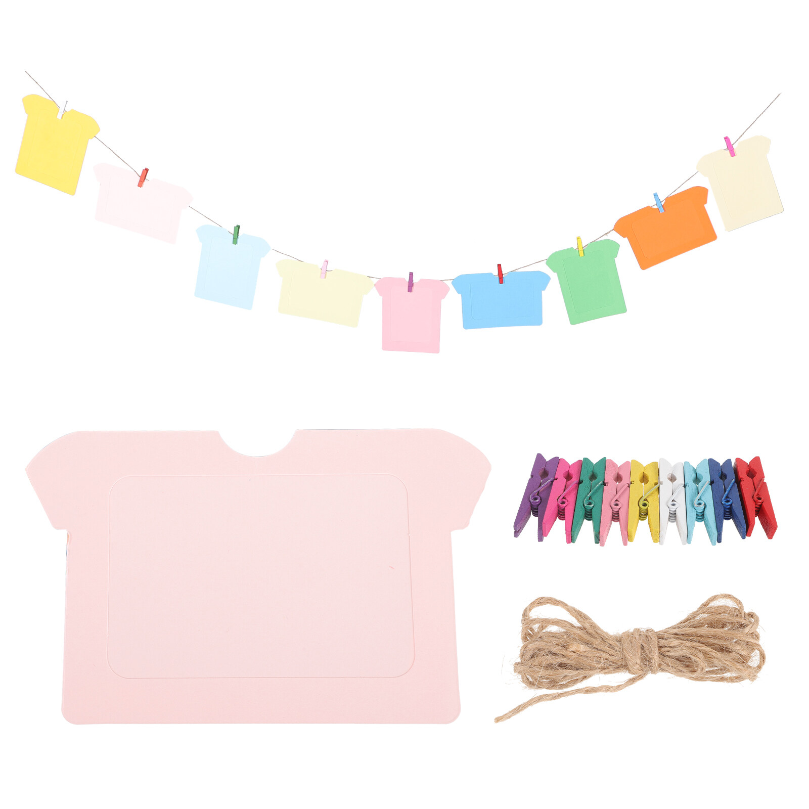 Picture Frame,1 Set of Hanging Picture Frame Paper Photo Display Frame ...