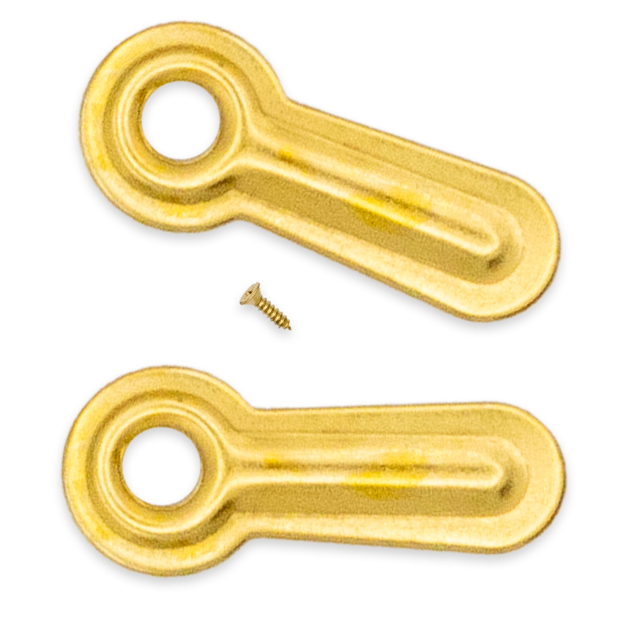 Picture Frame Backing Clips Brass 1" with Screws Large Size 100 Pack ...